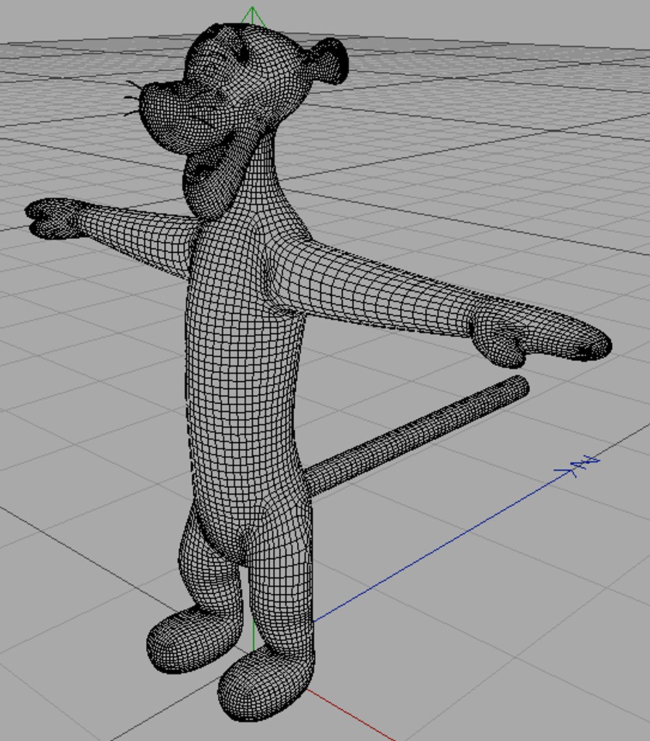 Free C4d Model Tigger