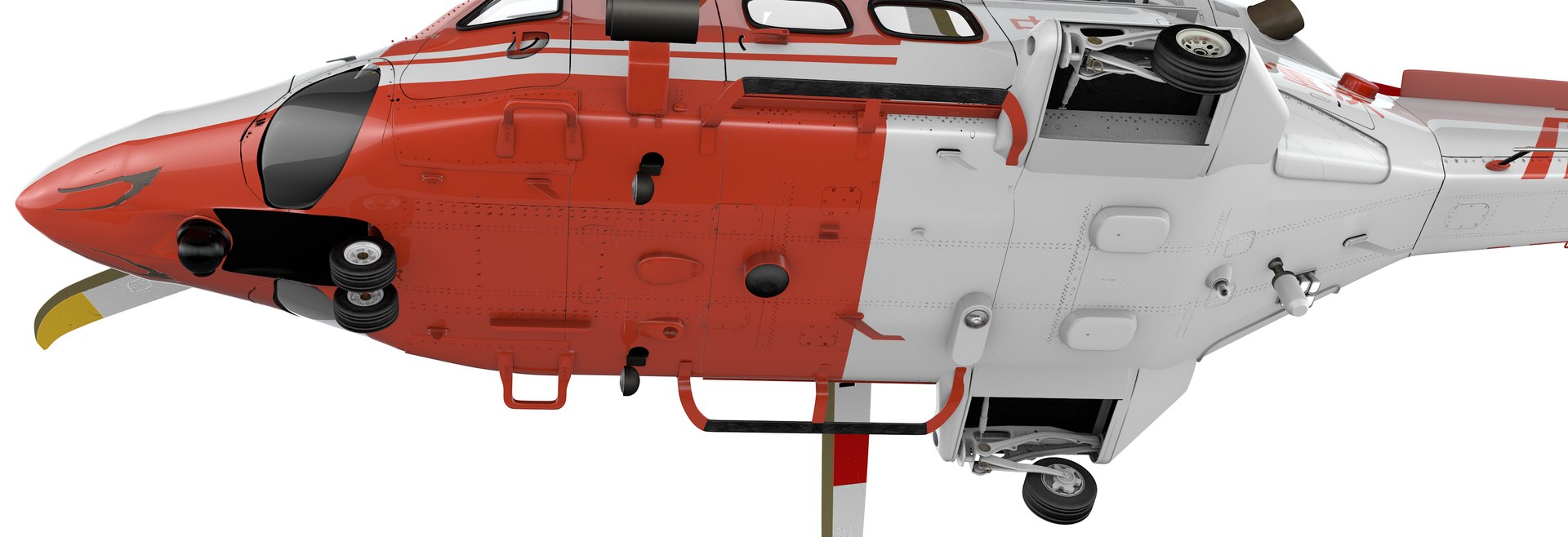 3D Model AW139 Shanghai Kingwing L2130 - TurboSquid 2231301