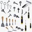 3D Screw - Nuts - Wood Chisel - Paint Roller - Scraper Paint Collection ...