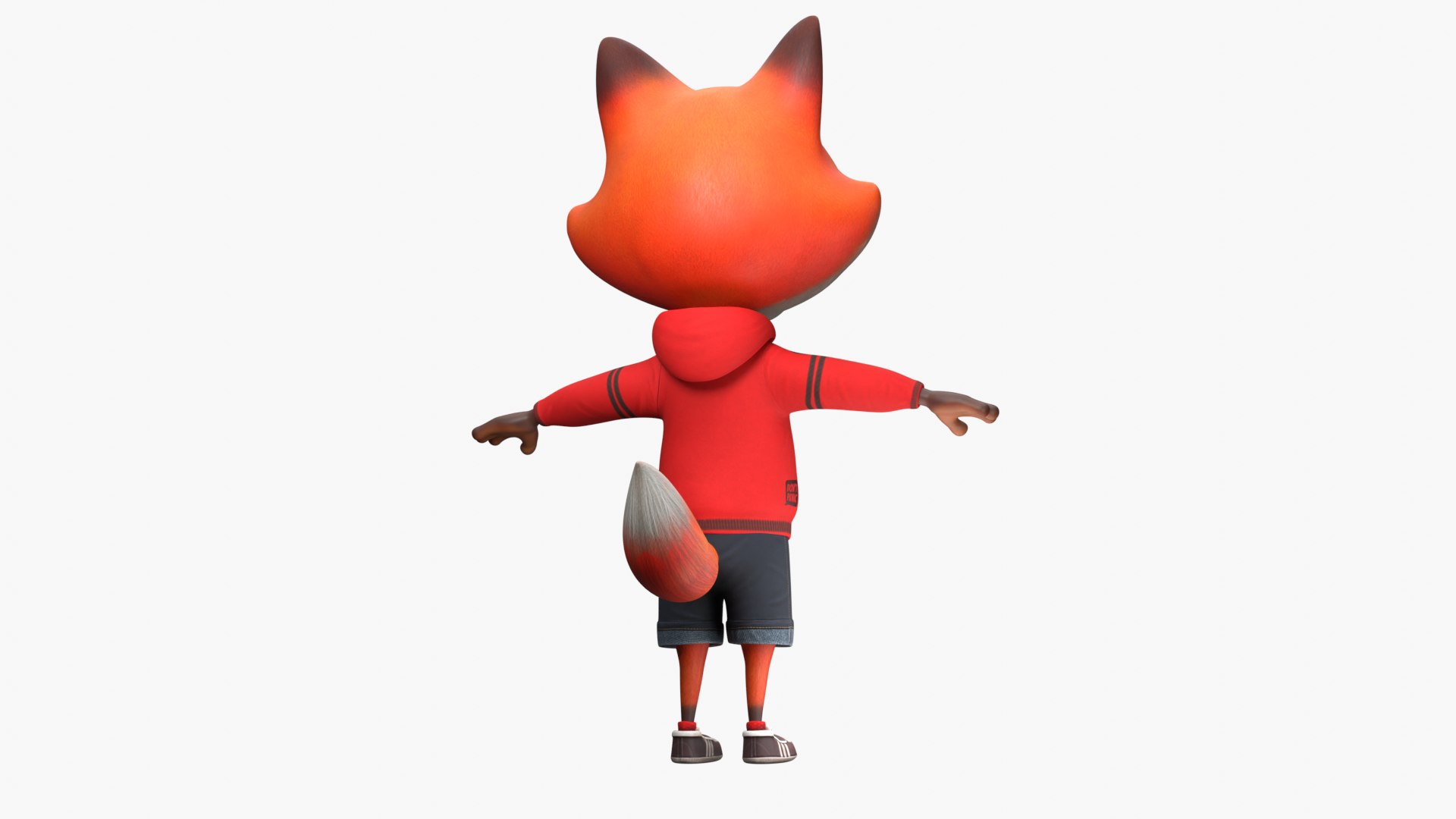 3D Stylized Fox Character Rigged - TurboSquid 2326790