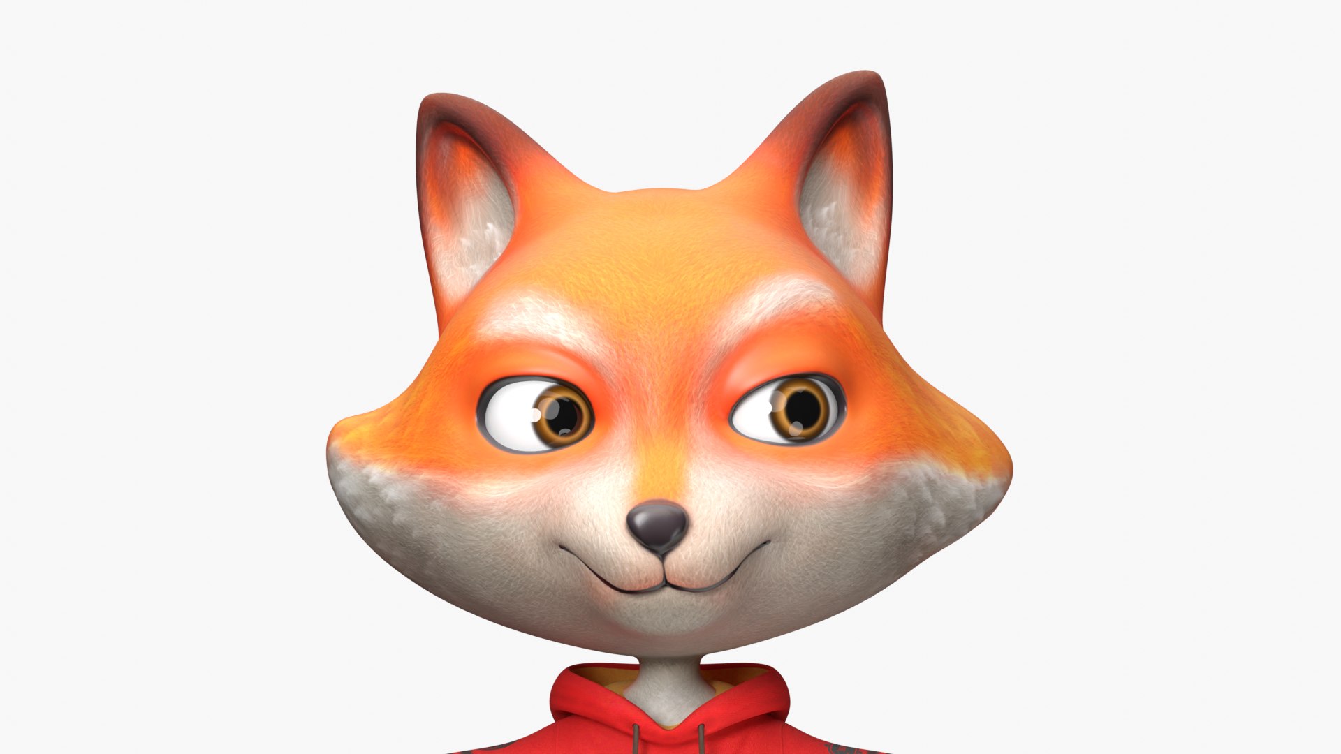 3D Stylized Fox Character Rigged - TurboSquid 2326790