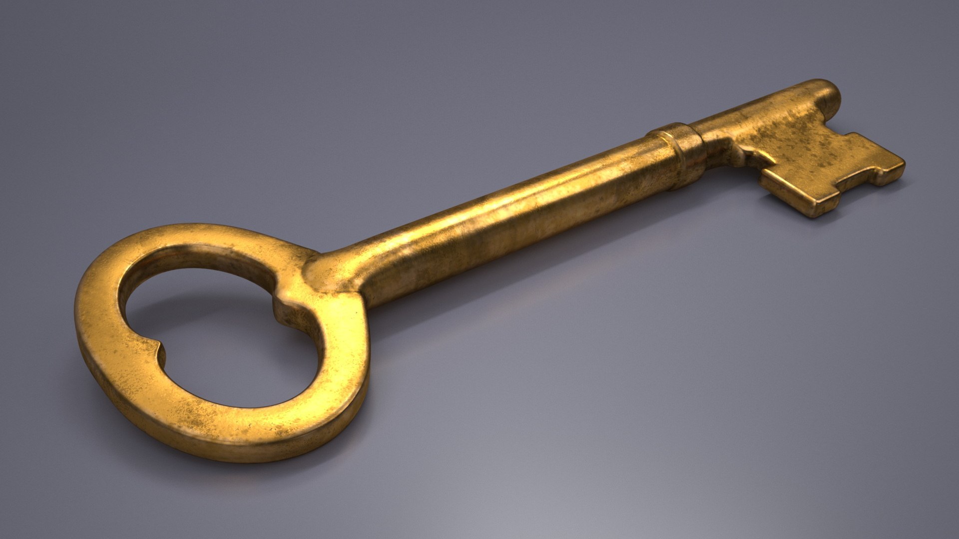 3D Vintage Keys Collection 2 Model - TurboSquid 2255039