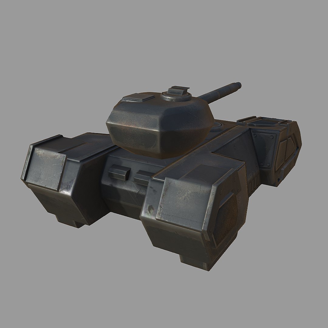 Tank 3d Obj