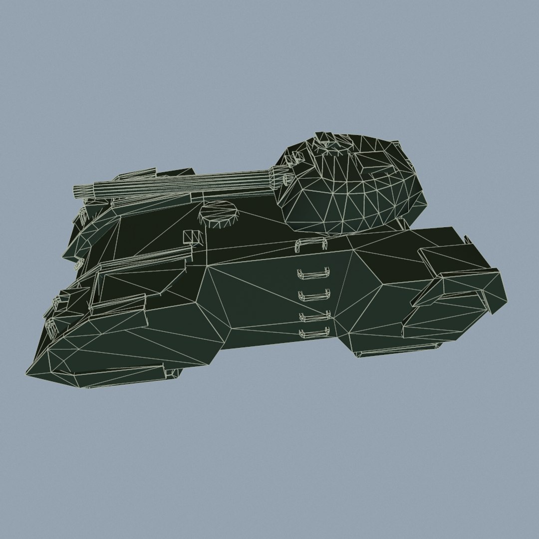 Tank 3d Obj