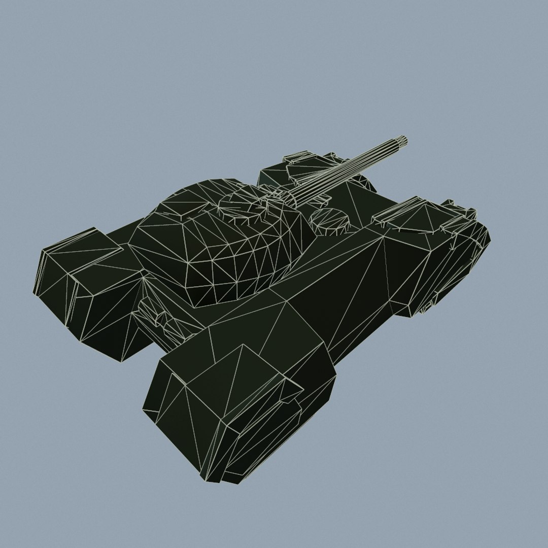 Tank 3d Obj