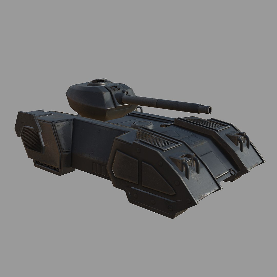 Tank 3d Obj