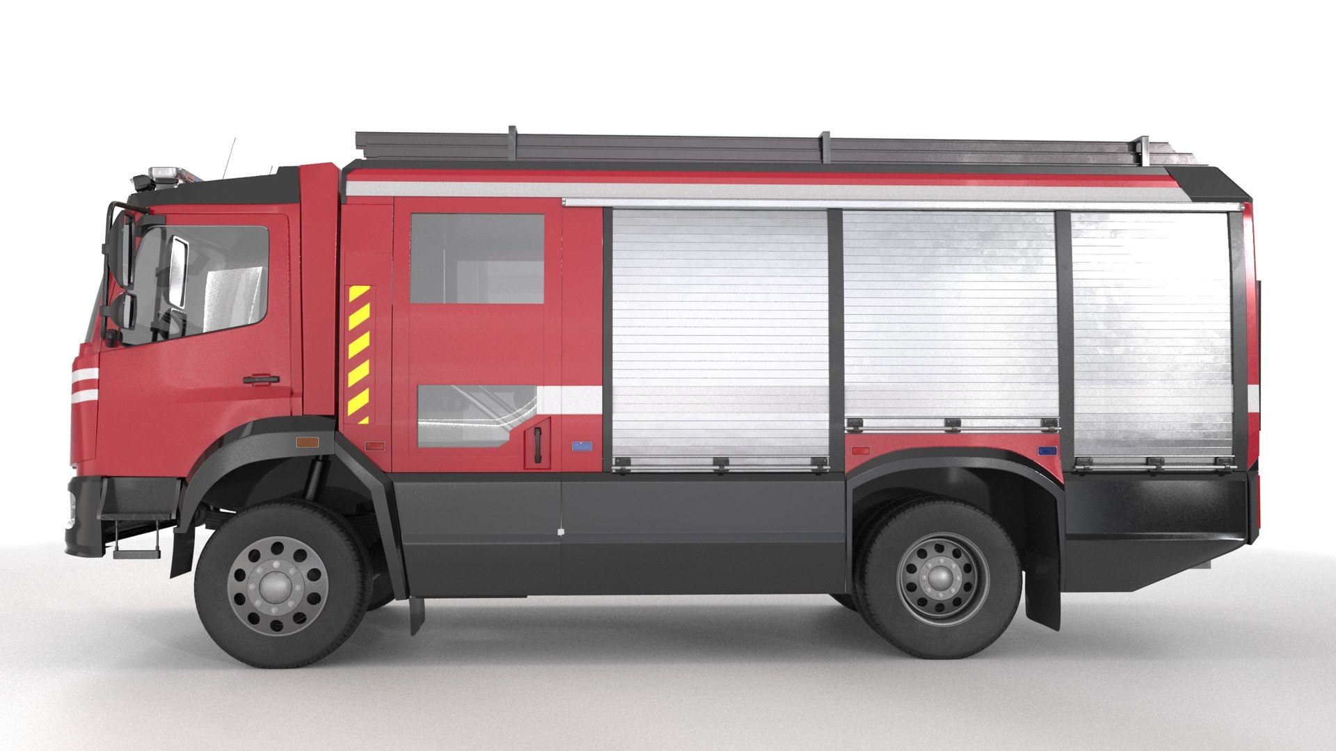 Generic Fire Truck 01 3D Model - TurboSquid 2461758