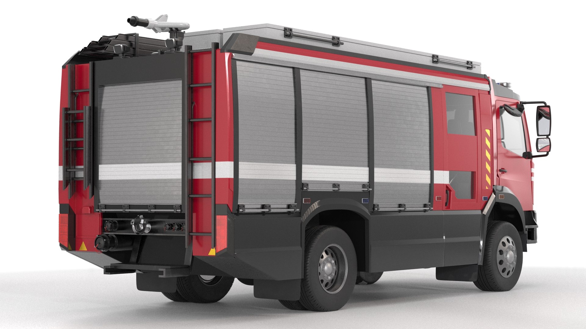 Generic Fire Truck 01 3D Model - TurboSquid 2461758