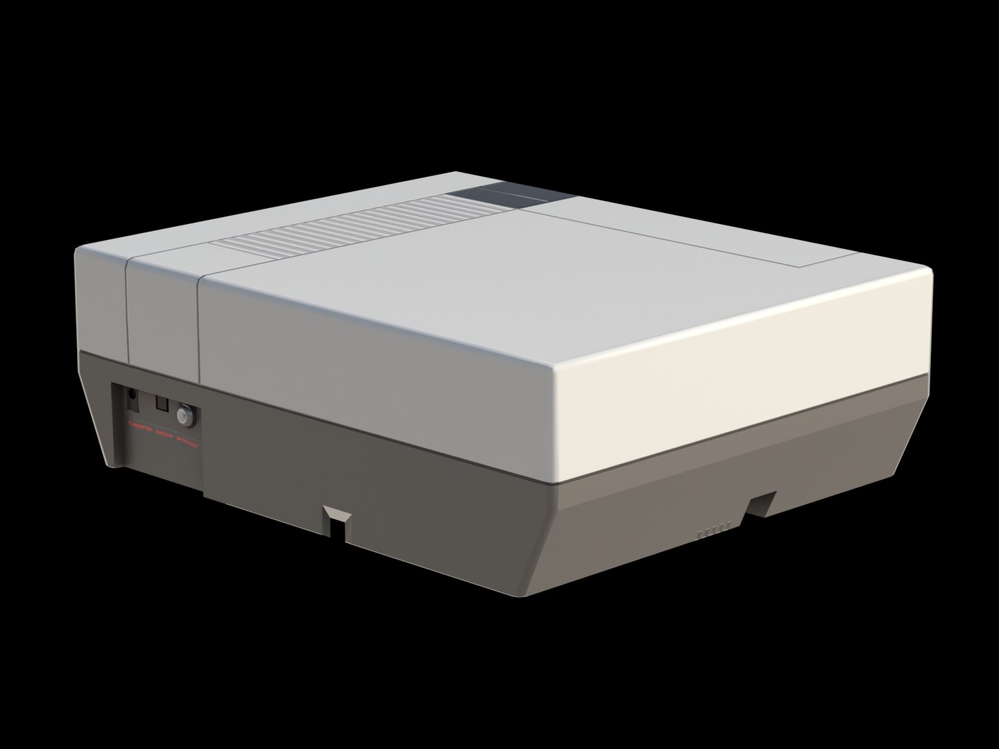 3D NES Console Low-poly - TurboSquid 1938372