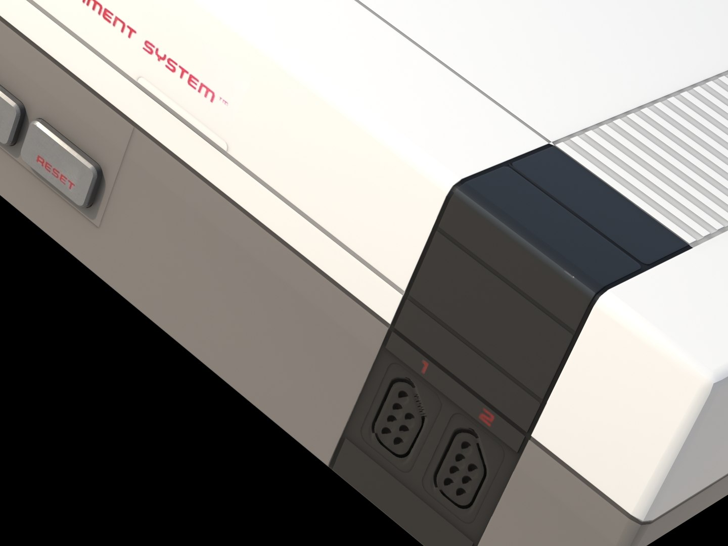 3D NES Console Low-poly - TurboSquid 1938372