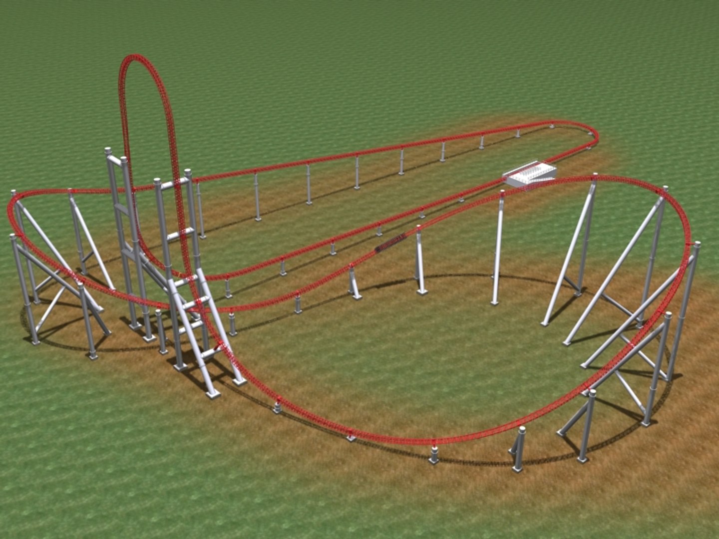 3d Roller Coaster