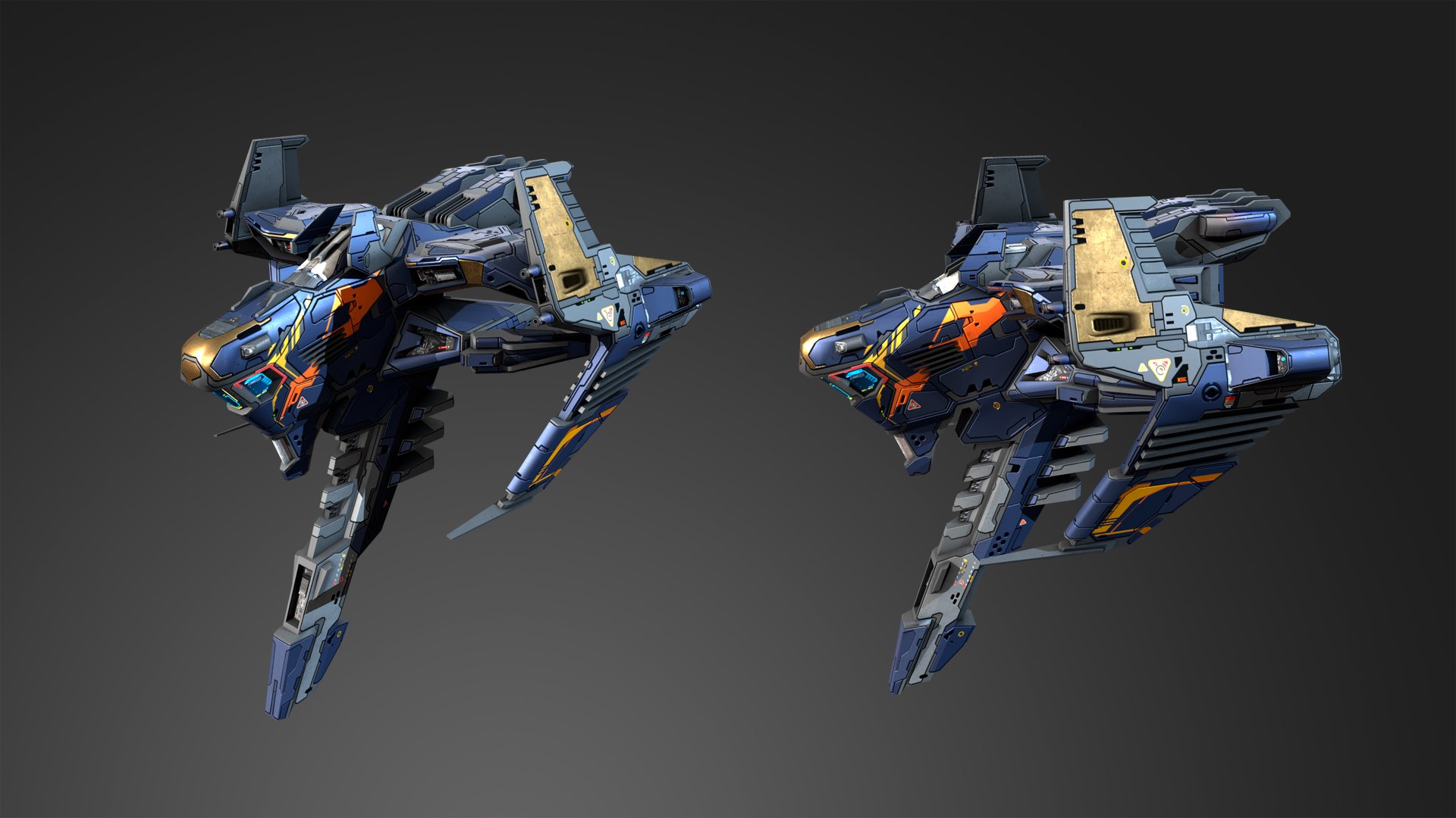 BAKRAN Fighter R2 Spacecraft 3D Model - TurboSquid 1901535