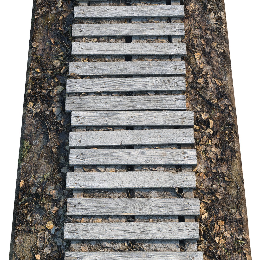 3D Ultra Realistic Wooden Trail HQ Model - TurboSquid 1758481