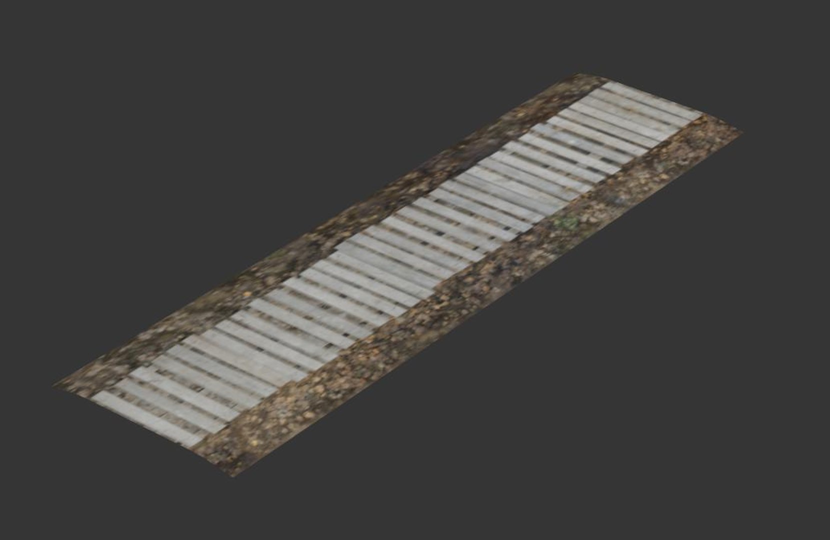 3D Ultra Realistic Wooden Trail HQ Model - TurboSquid 1758481