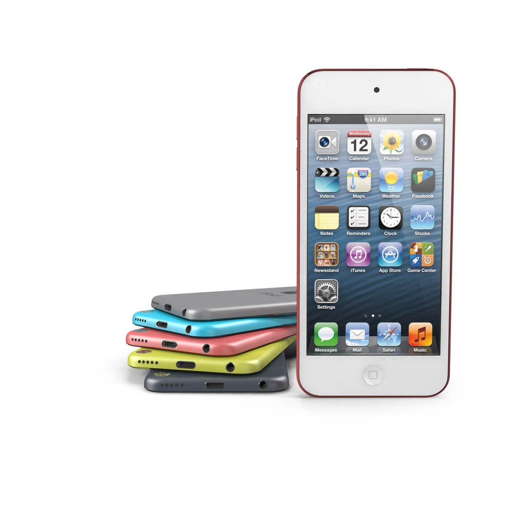 ipod 2 3d model