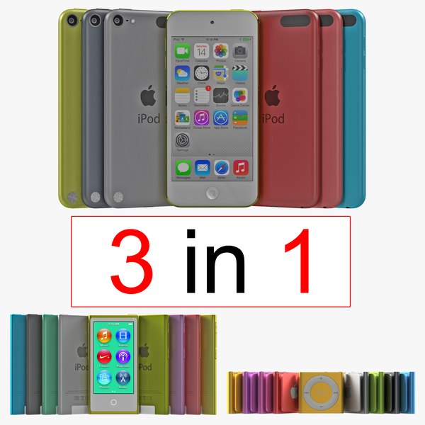IPod Shuffle 3D Models for Download | TurboSquid