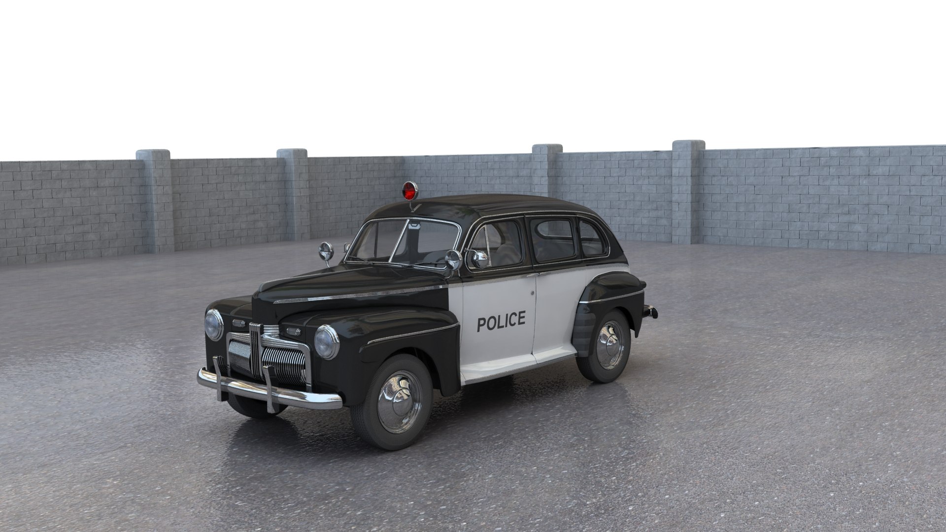 Police Car 3D - TurboSquid 2209211