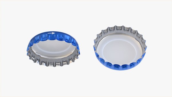 modelo 3d Bottle Caps Twist-off and regular - TurboSquid 2037364