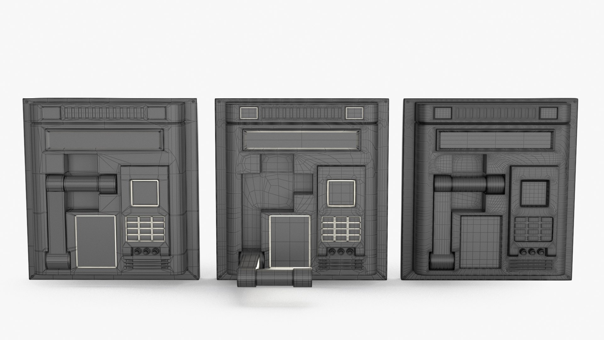 3D Industrial Power Switch Model - TurboSquid 1925002
