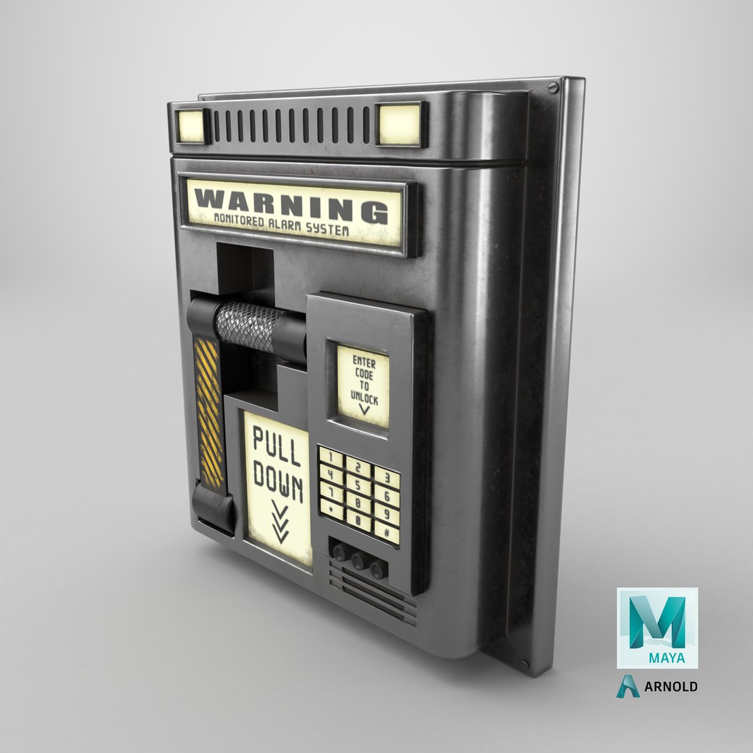 3D Industrial Power Switch Model - TurboSquid 1925002