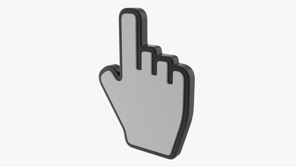 3D Hand Cursor v2 model - TurboSquid 1716482