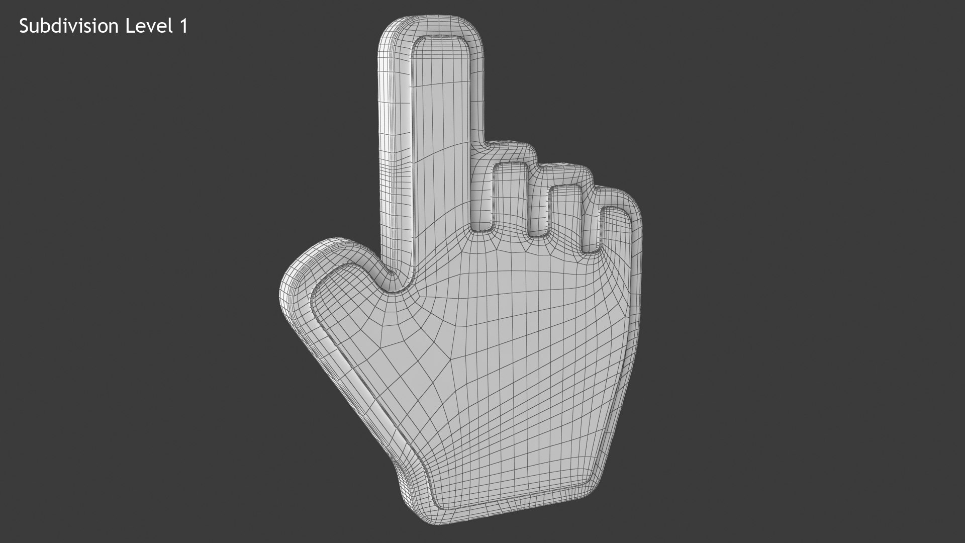3D Hand Cursor V2 Model - TurboSquid 1716482