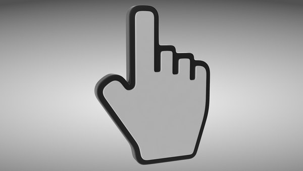 3D Hand Cursor v2 model - TurboSquid 1716482