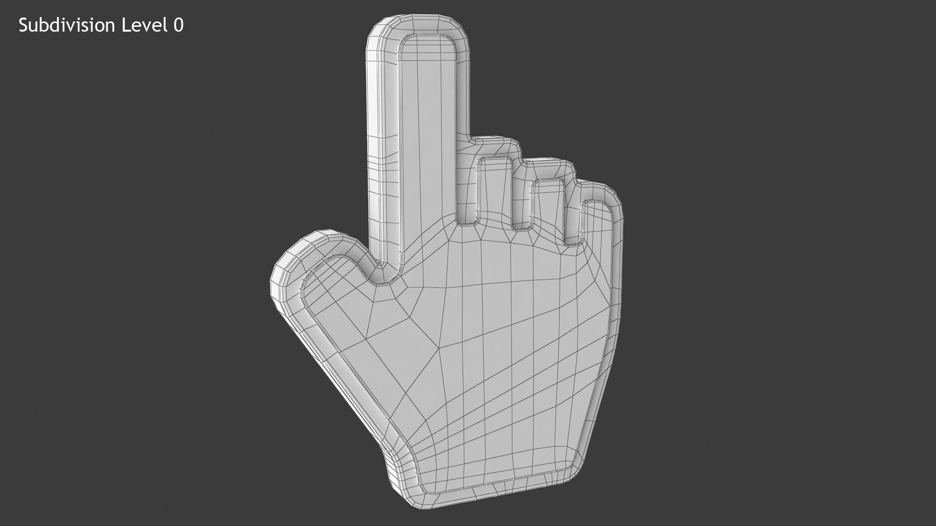 3D Hand Cursor V2 Model - TurboSquid 1716482