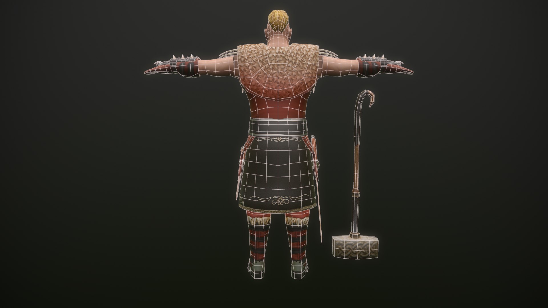Male Game Character 2.3 - Low Poly Model - TurboSquid 2124250