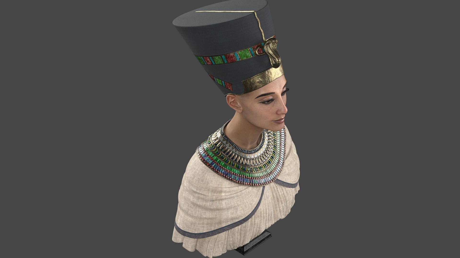 3D Nefertiti Model - TurboSquid 1854504