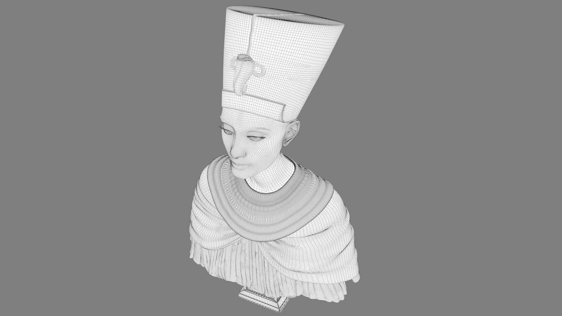 3D Nefertiti Model - TurboSquid 1854504