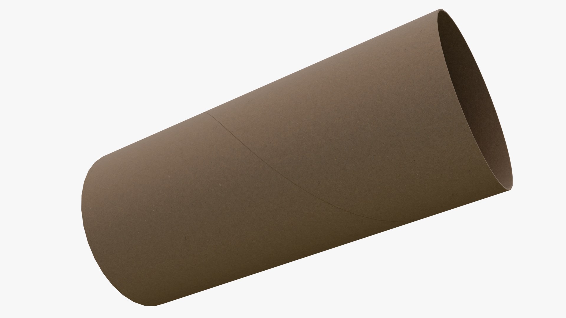 3D Toilet Paper Empty End Roll - TurboSquid 1738337