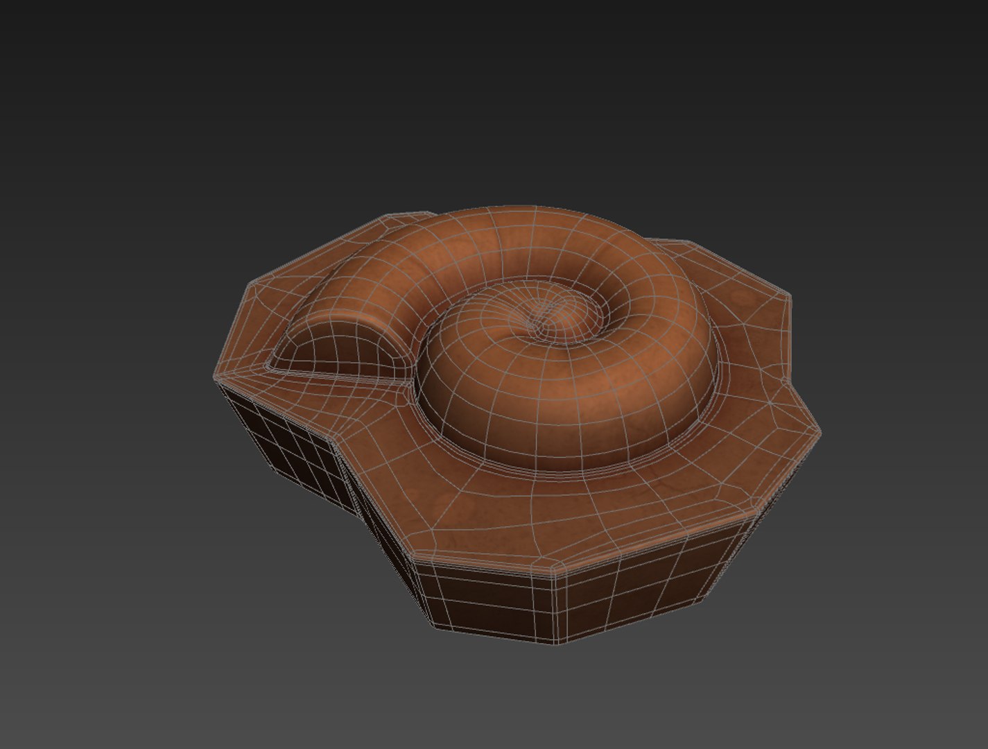 Fossil ammonite 3D model - TurboSquid 1479958