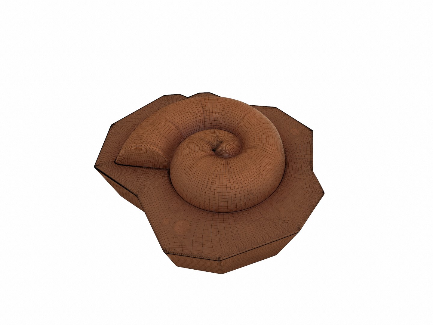 Fossil Ammonite 3D Model - TurboSquid 1479958