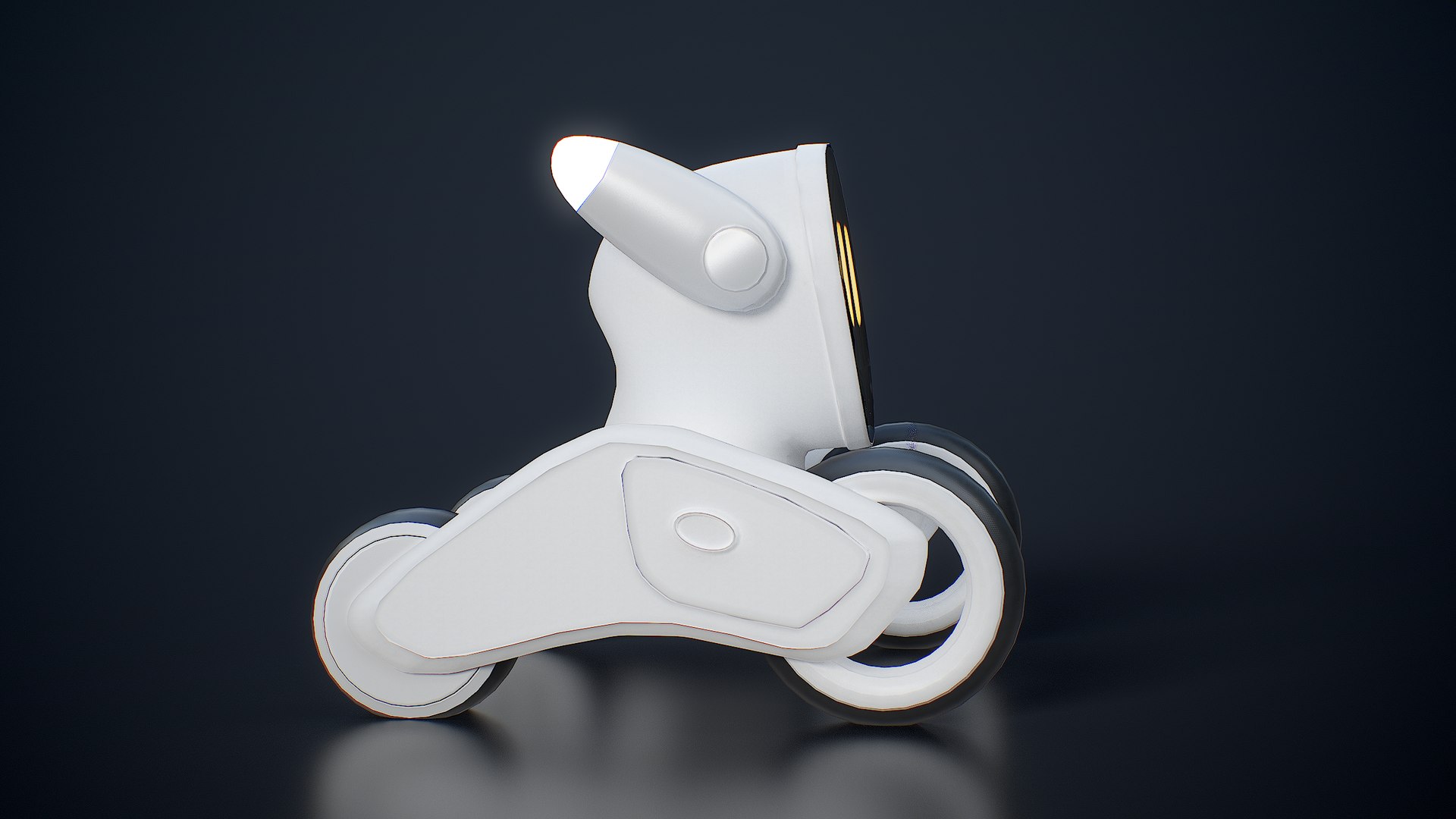 3D Keyi Tech Loona Cute Petbot Robot PBR - TurboSquid 2030178