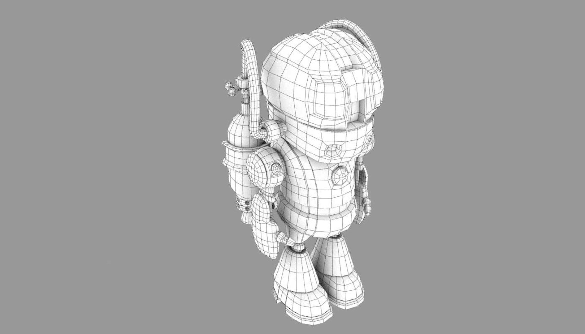 Robot 3d Fbx