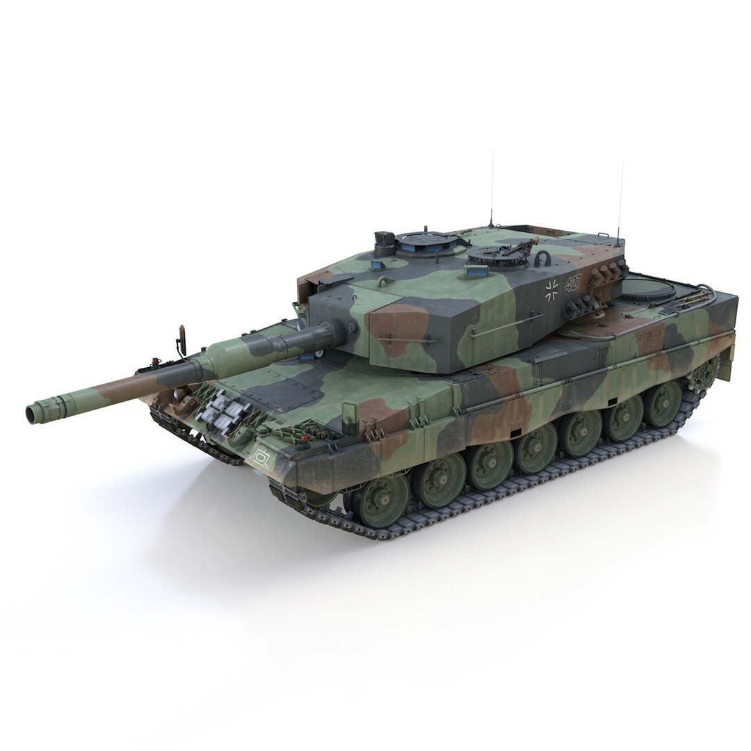 Leopard 2a4 Main Battle Tank 3D - TurboSquid 1428382