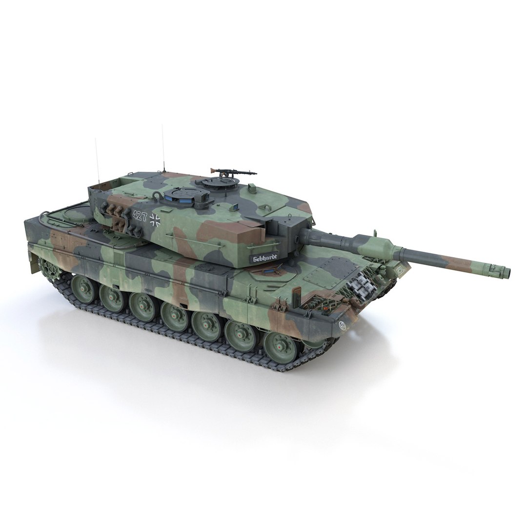 Leopard 2a4 Main Battle Tank 3D - TurboSquid 1428382