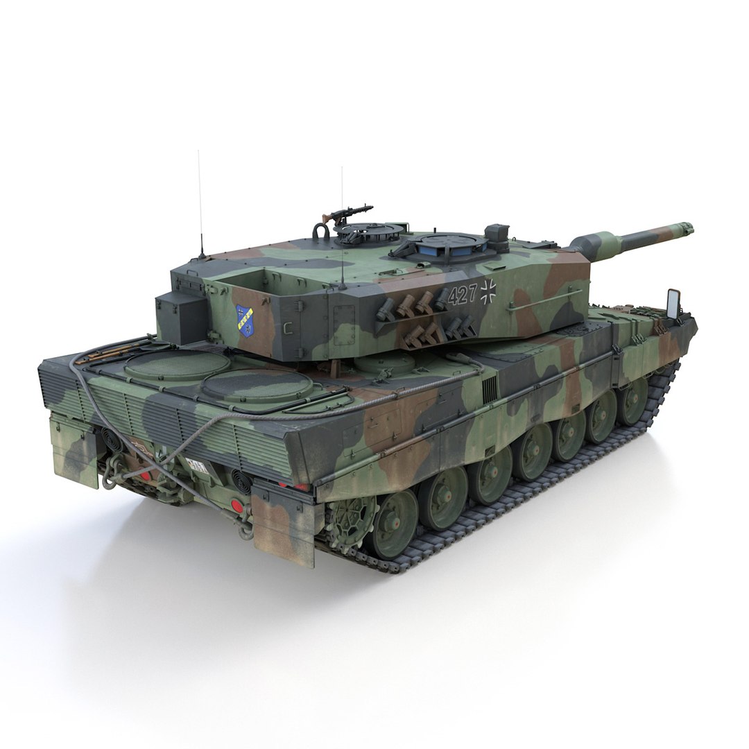 Leopard 2a4 Main Battle Tank 3D - TurboSquid 1428382
