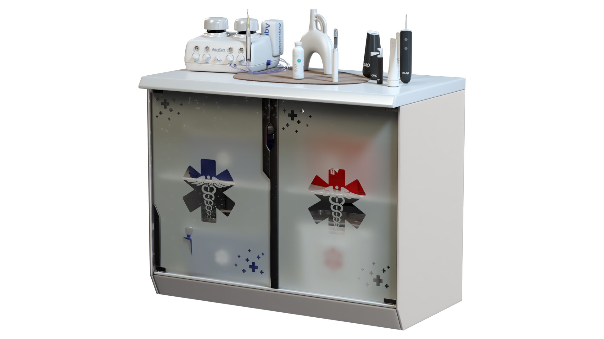 3D Random Door Medical Cabinet - TurboSquid 2336562