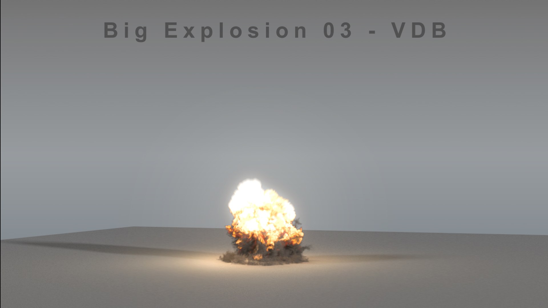 Explosion - 03 Vdb Model - TurboSquid 1510803