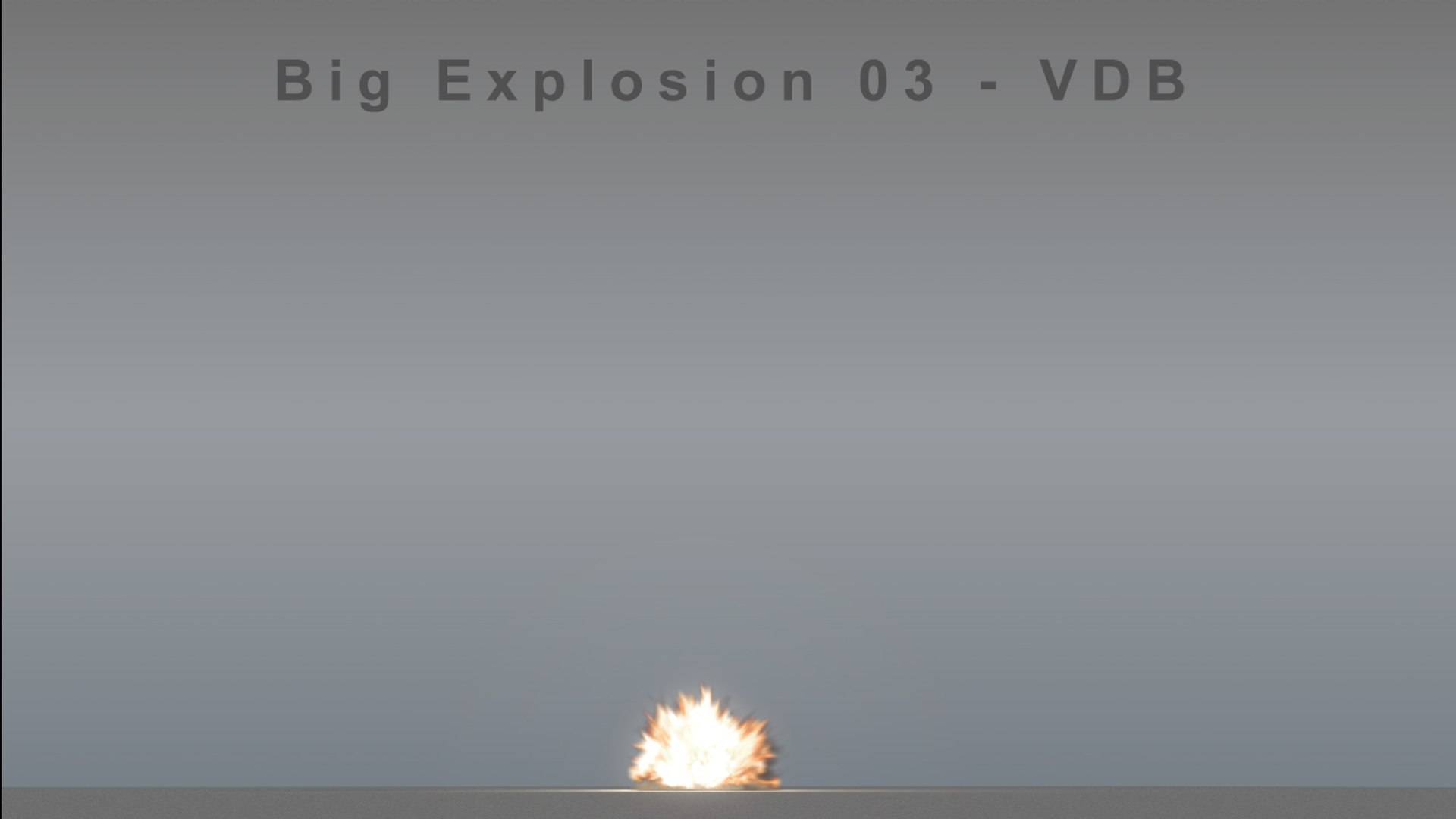Explosion - 03 Vdb Model - TurboSquid 1510803