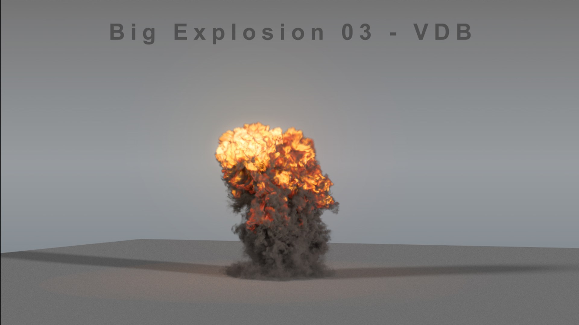 Explosion - 03 Vdb Model - TurboSquid 1510803