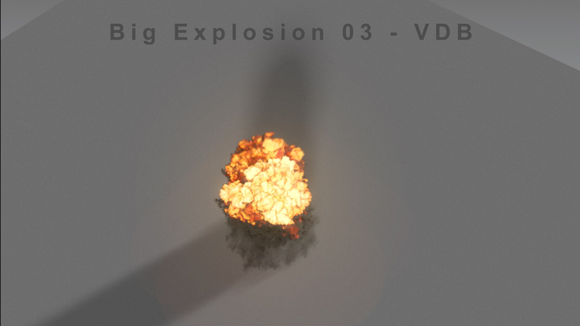 Explosion - 03 Vdb Model - TurboSquid 1510803