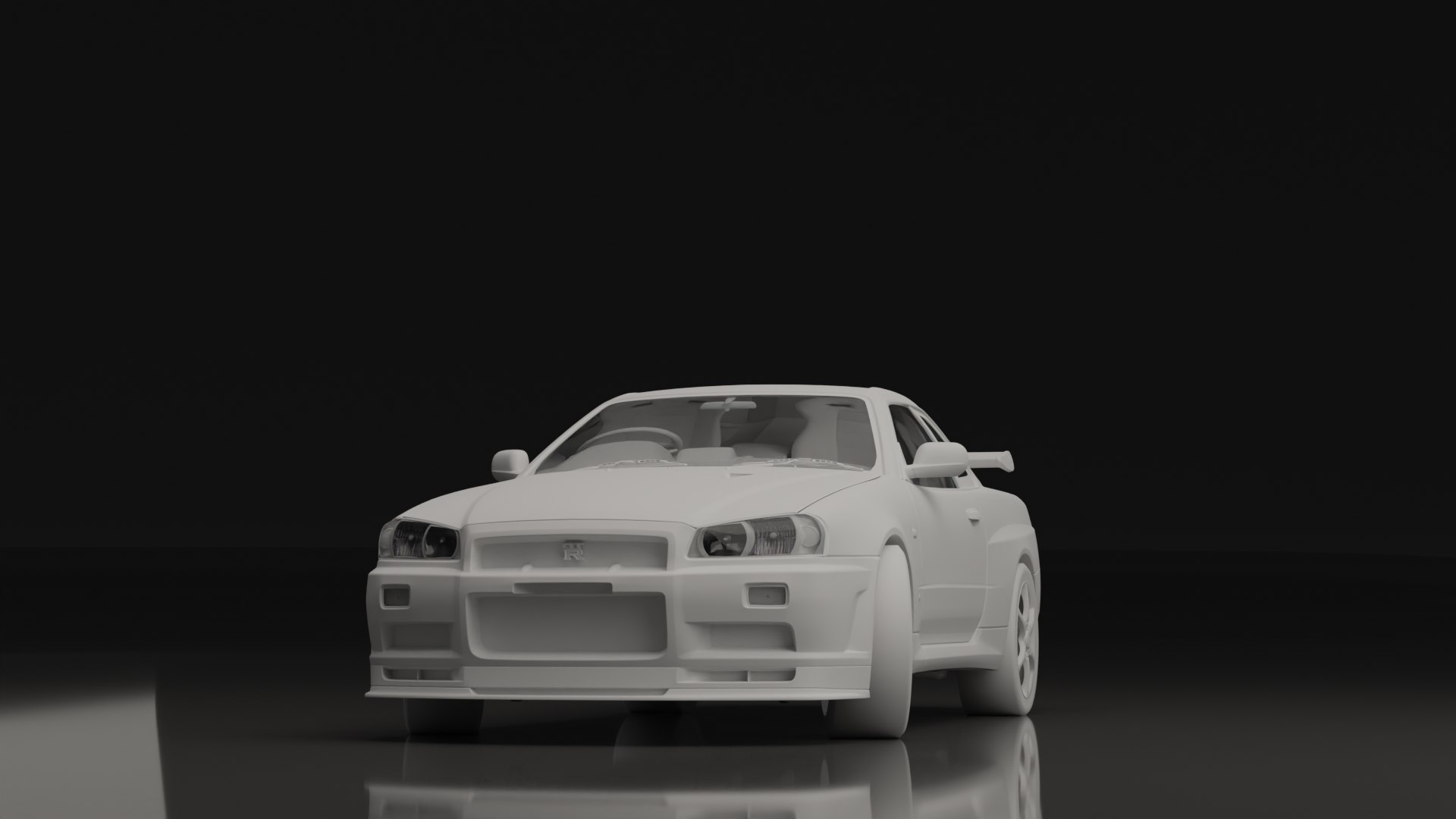Nissan GTR-R34 3D Model - TurboSquid 2073556