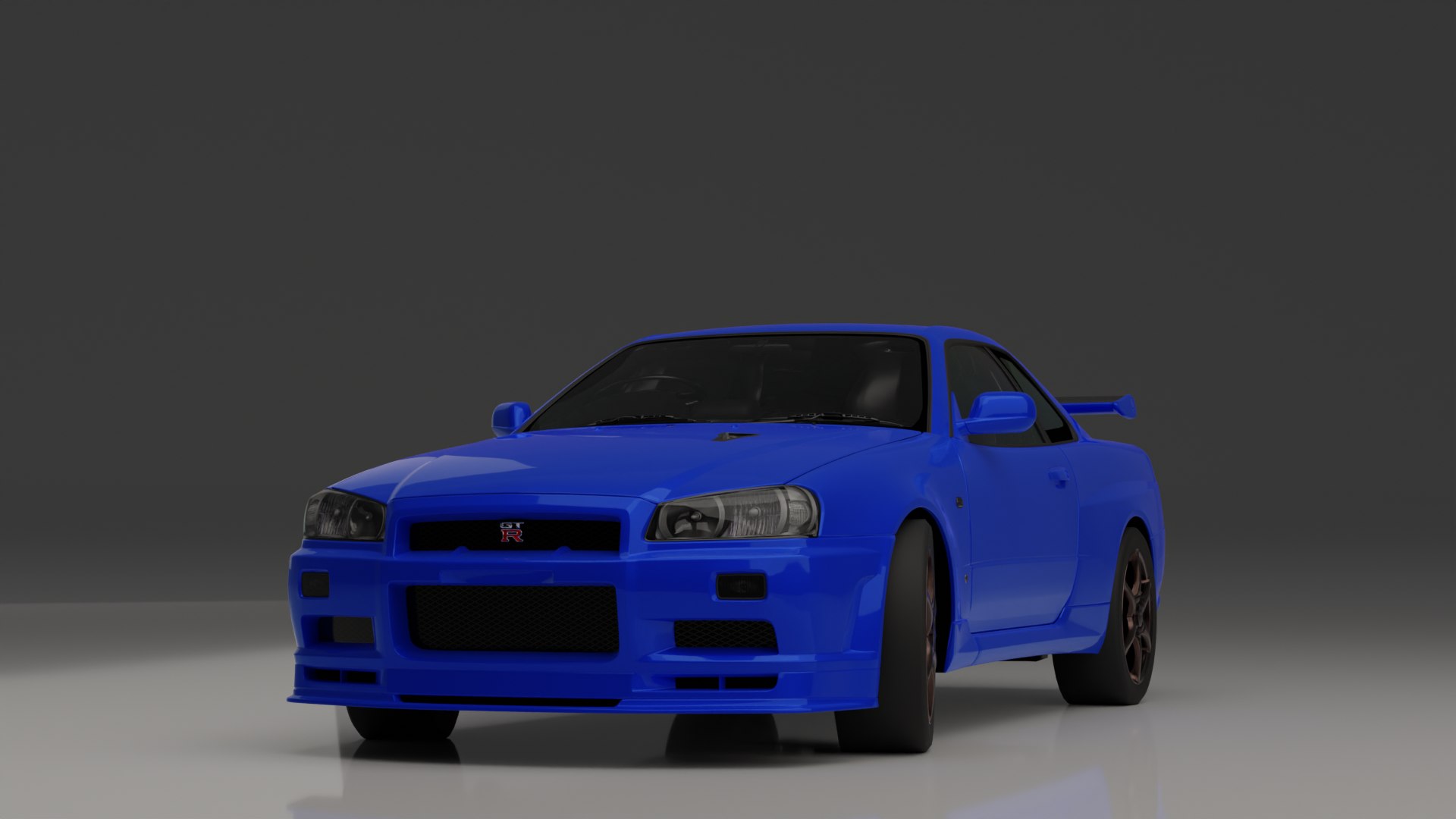 Nissan GTR-R34 3D Model - TurboSquid 2073556