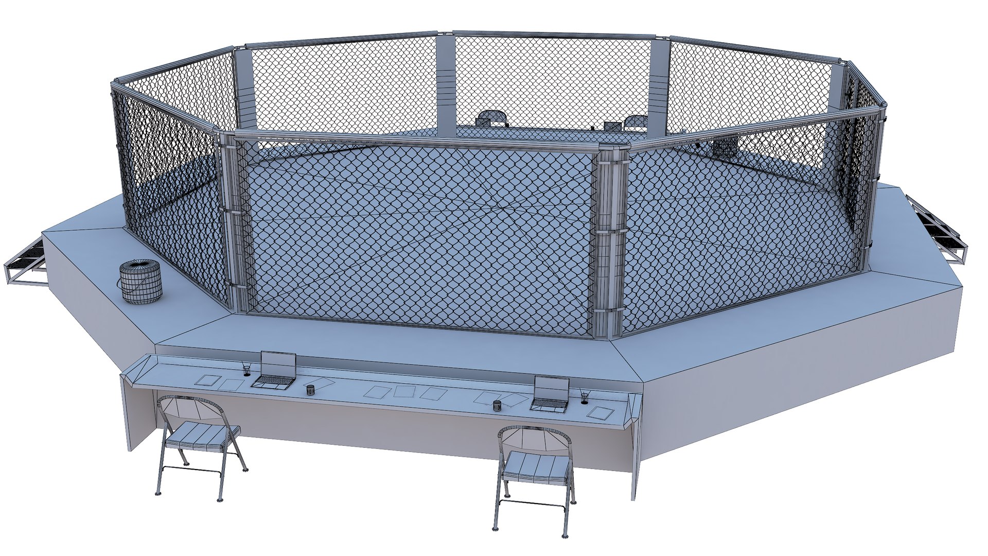 Ufc Arena Fight 3D - TurboSquid 1575739