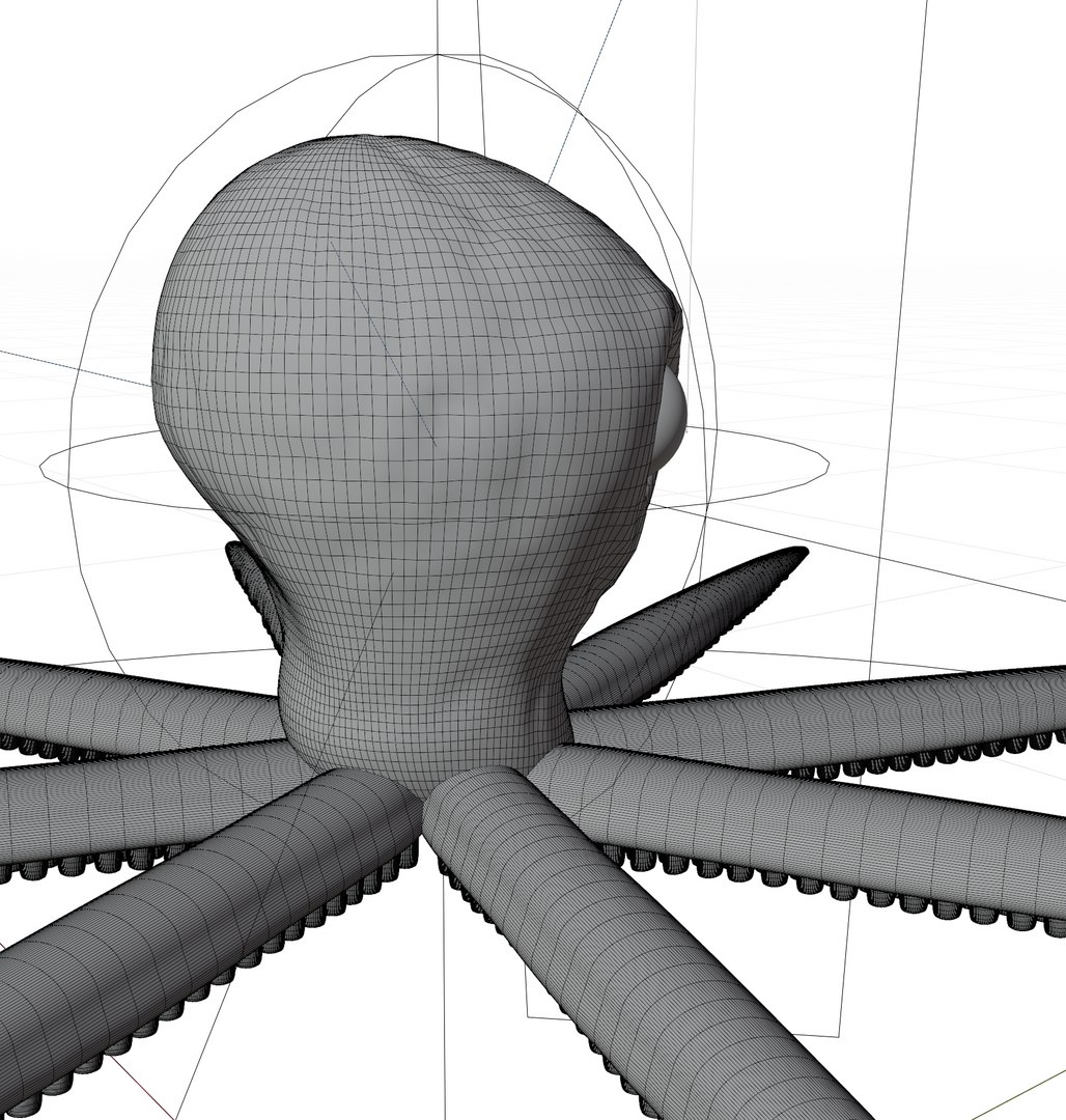 Octopus 3D Model - TurboSquid 1747557