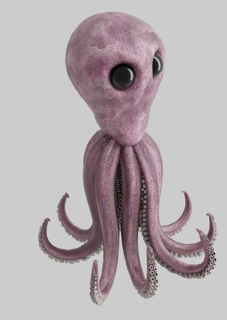 Octopus 3D Model - TurboSquid 1747557