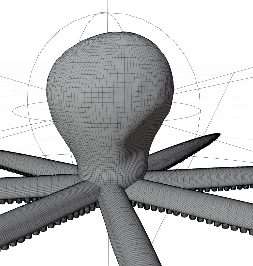 Octopus 3D Model - TurboSquid 1747557